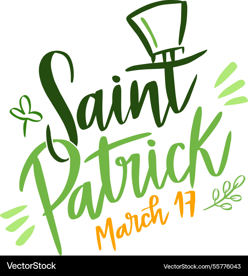 St patricks day Royalty Free Vector Image - VectorStock