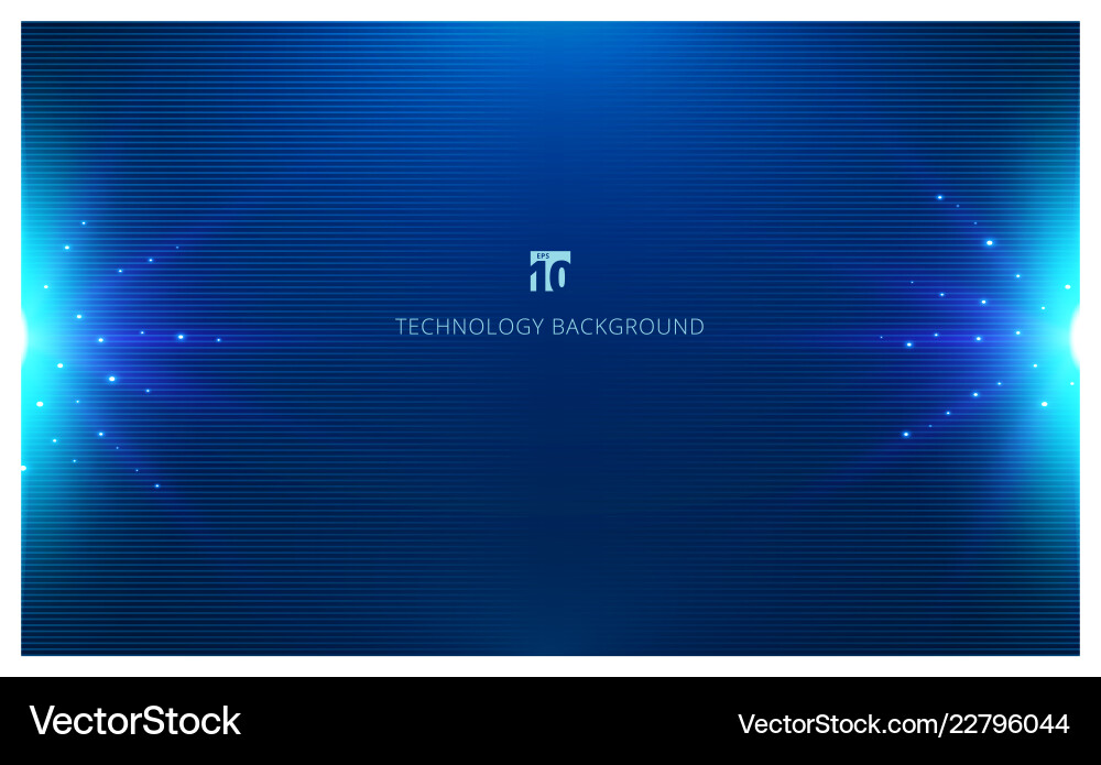 Abstract Technology Explosion Royalty Free Vector Image