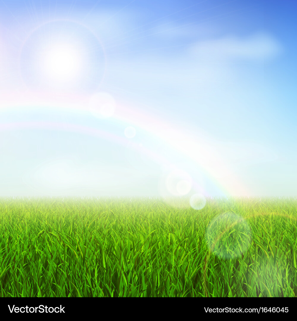 Rainbow Sunray Vector Images (96)