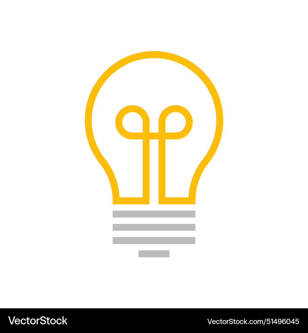 Light bulb idea concept icon Royalty Free Vector Image Light bulb idea concept icon Royalty Free Vector Image