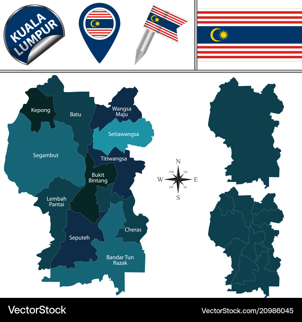 Kuala Lumpur Map Of Areas Sinkholes In Kuala Lumpur: What To Know
