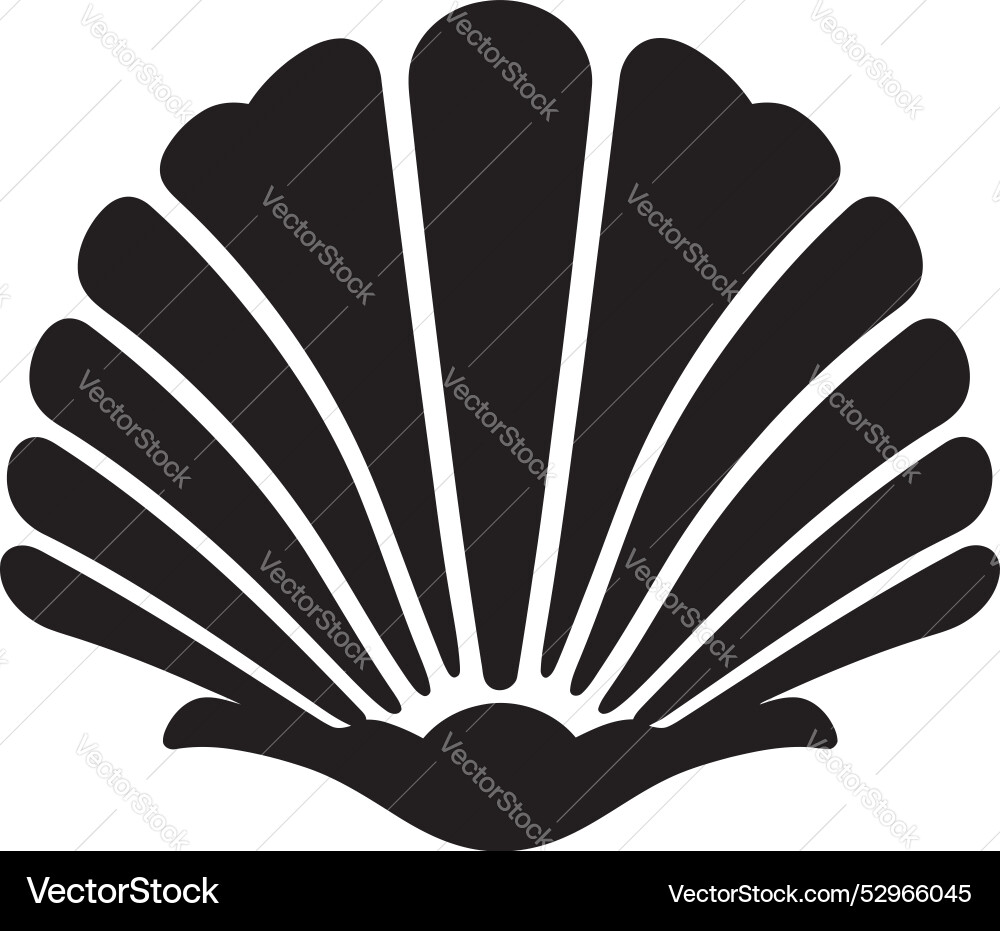 Ocean treasures logo design shellfish showcase Vector Image