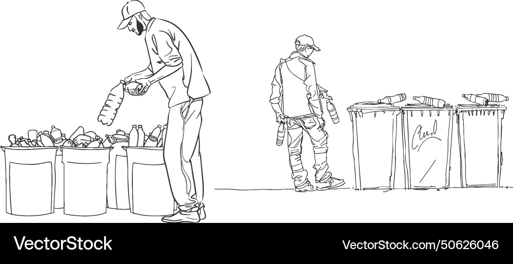 Continuous one line drawing arabian man throw used