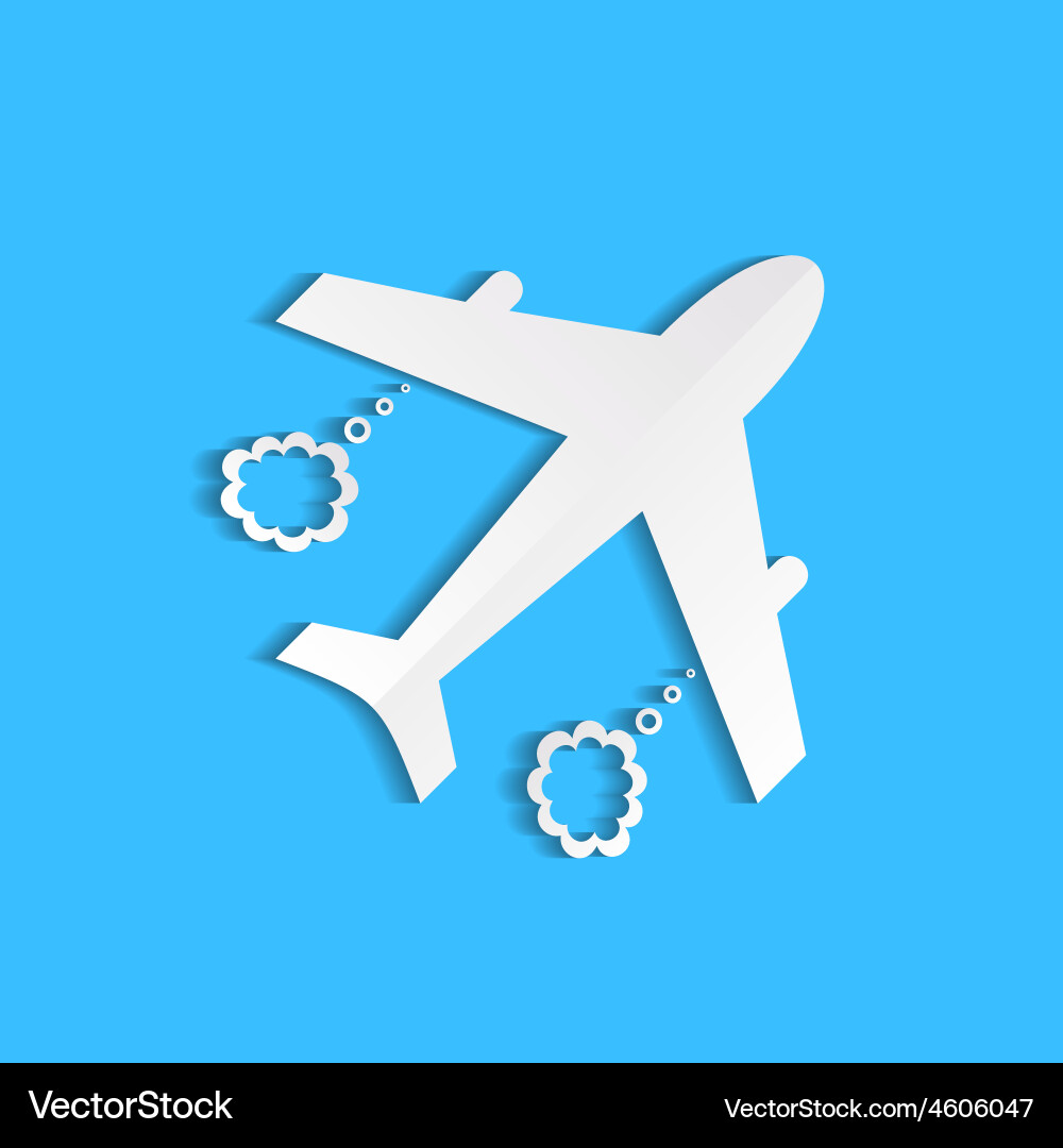 Airplane Royalty Free Vector Image - VectorStock