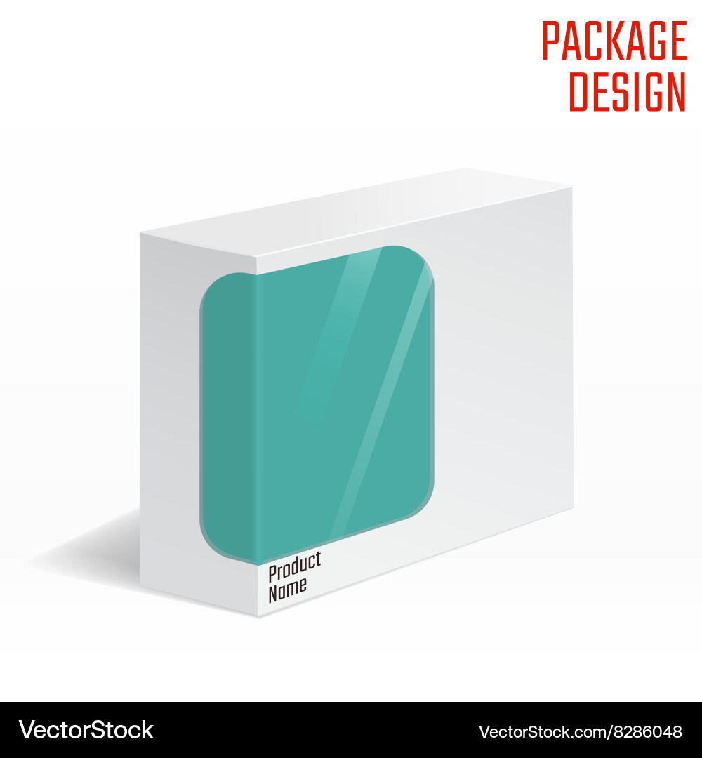 Cardboard package box Royalty Free Vector Image