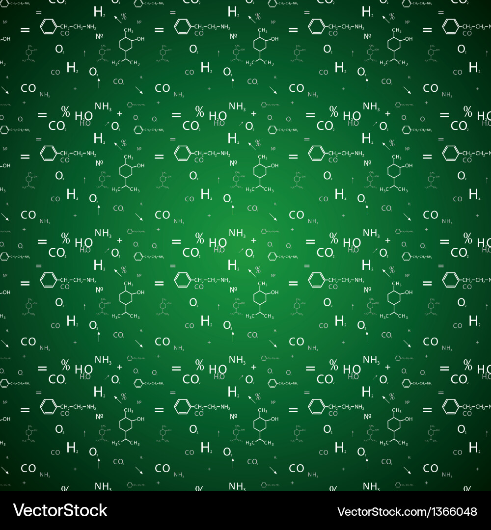 Chemical Science Background Royalty Free Vector Image