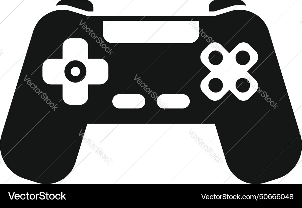 Play game joystick icon simple coping Royalty Free Vector Play game joystick icon simple coping Royalty Free Vector