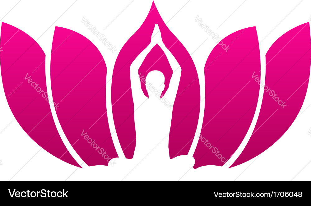 Yogi meditating Royalty Free Vector Image - VectorStock
