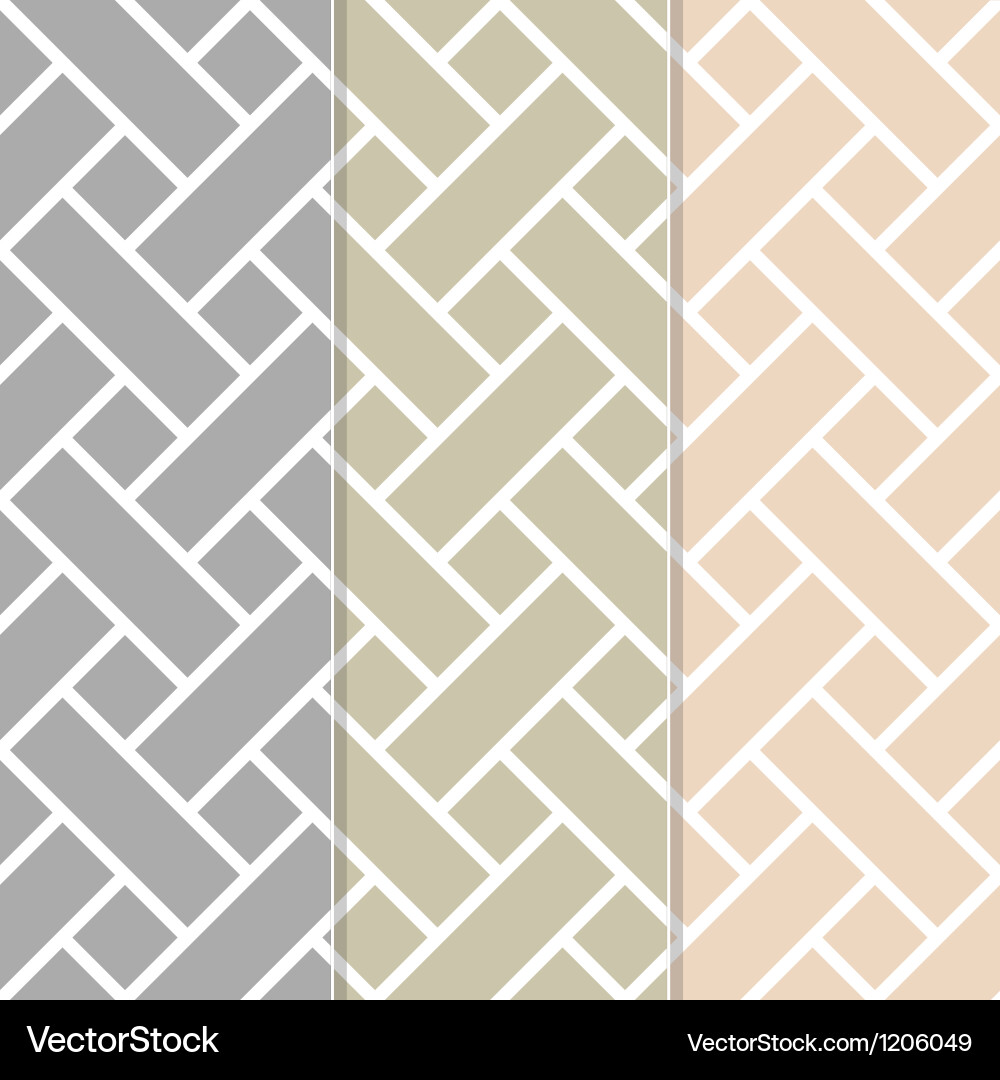 Seamless basket weave background pattern Vector Image