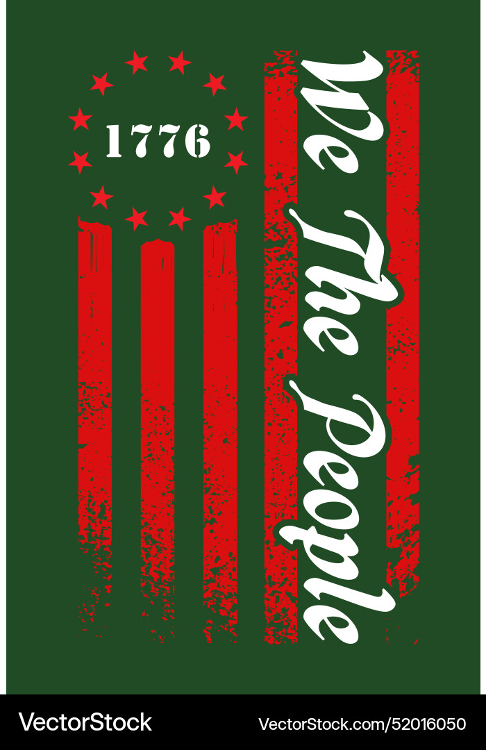 American Flag & Second Amendment Royalty Free Vector