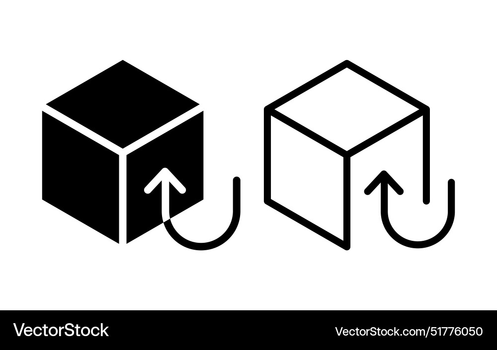 Return or back icon Royalty Free Vector Image - VectorStock
