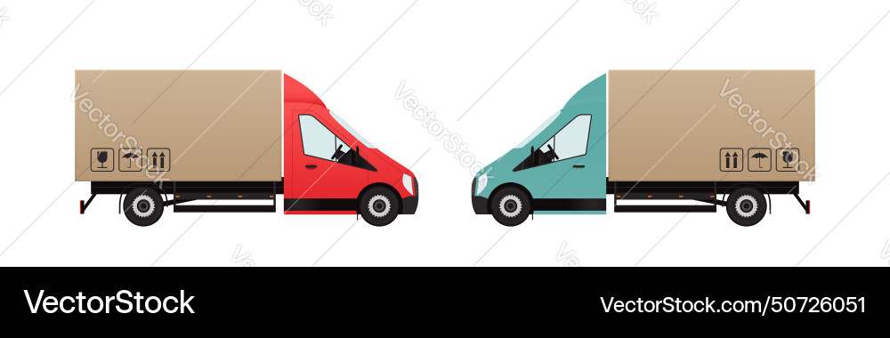 Shipping transportation service Royalty Free Vector Image