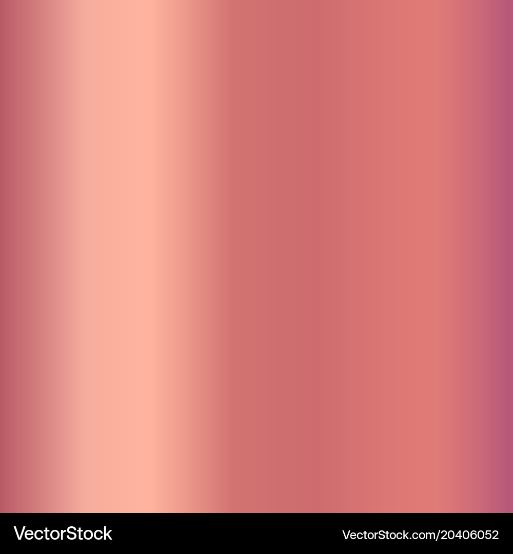 Rose gold gradient for fashion design Royalty Free Vector