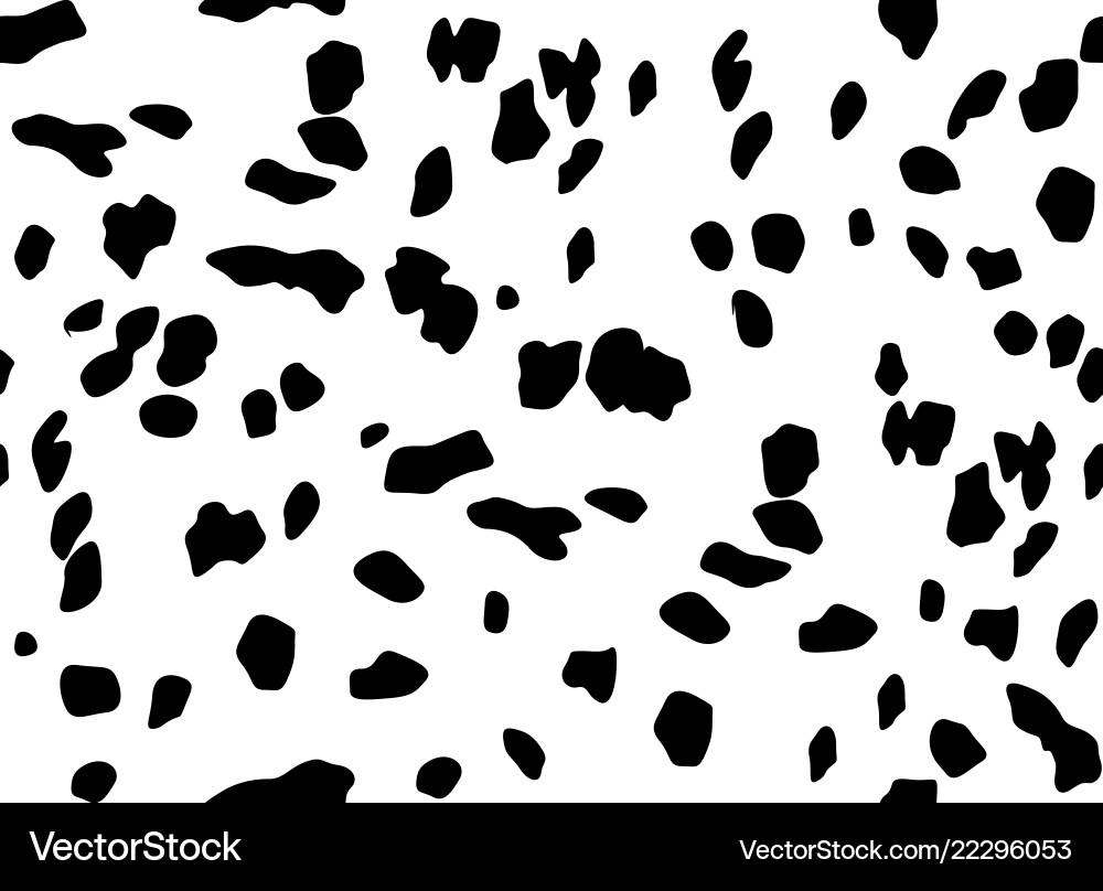 Dalmatian Seamless Pattern Royalty Free Vector Image