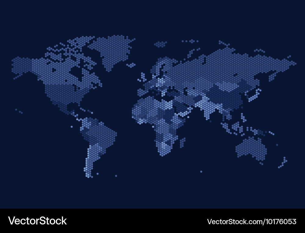 World Map Blue Vector Images (over 62,000)