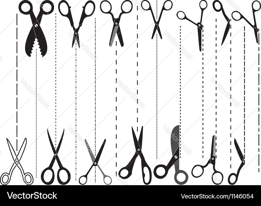 Scissors Royalty Free Vector Image - VectorStock