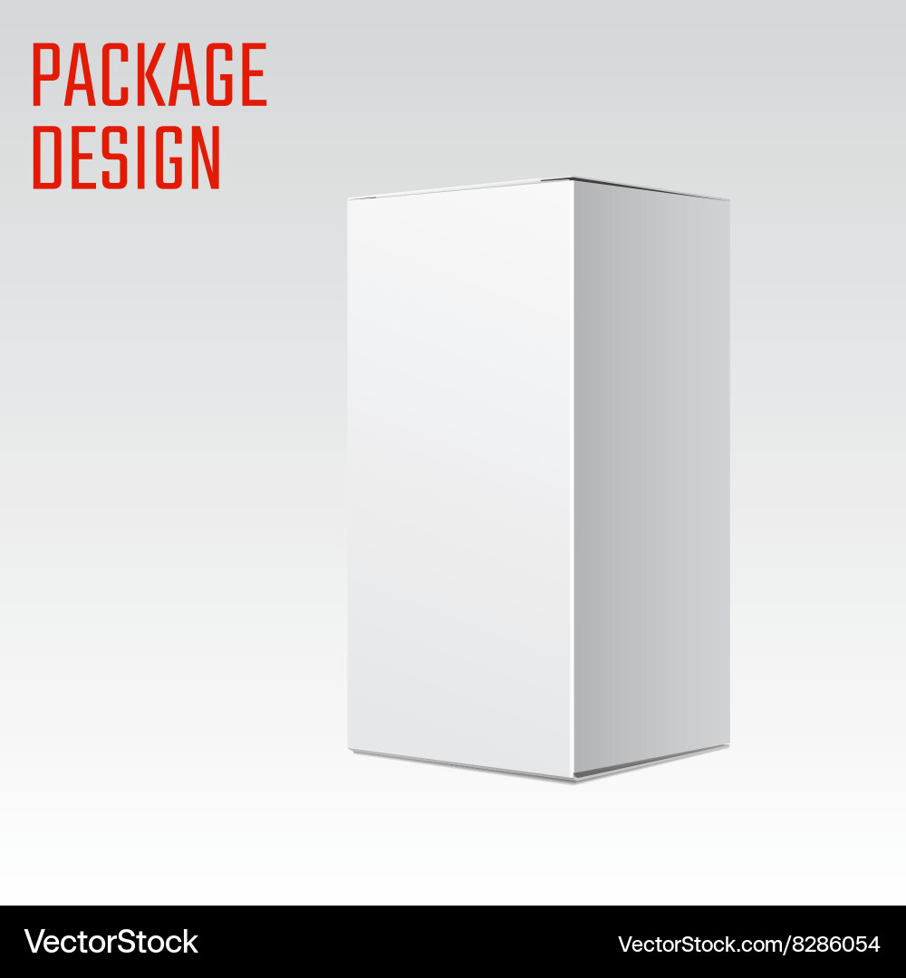 White box Royalty Free Vector Image - VectorStock