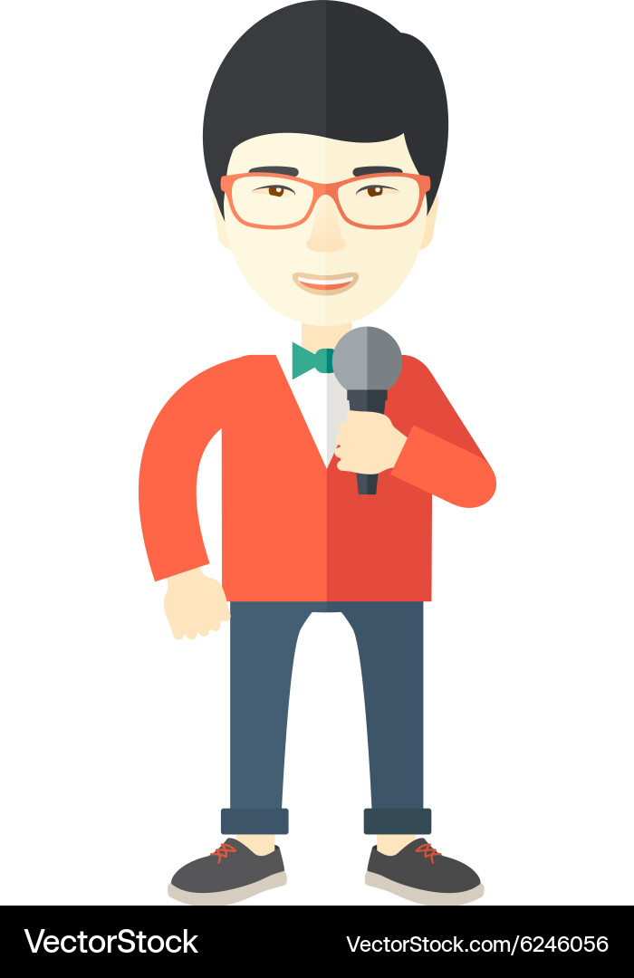 Reporter Royalty Free Vector Image - VectorStock