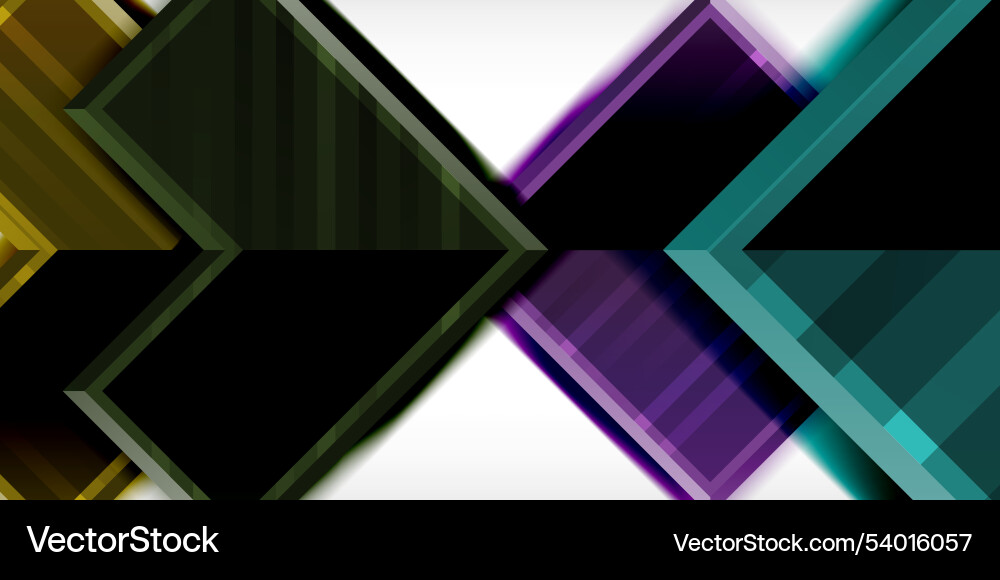 Arrow geometric abstract background Royalty Free Vector