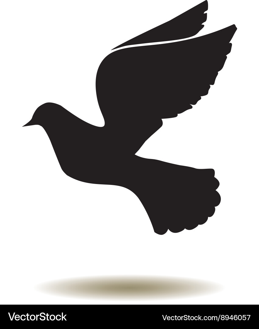 Dove icon Royalty Free Vector Image - VectorStock