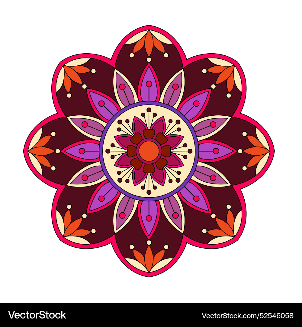 Soothing spirals coloring book page Royalty Free Vector