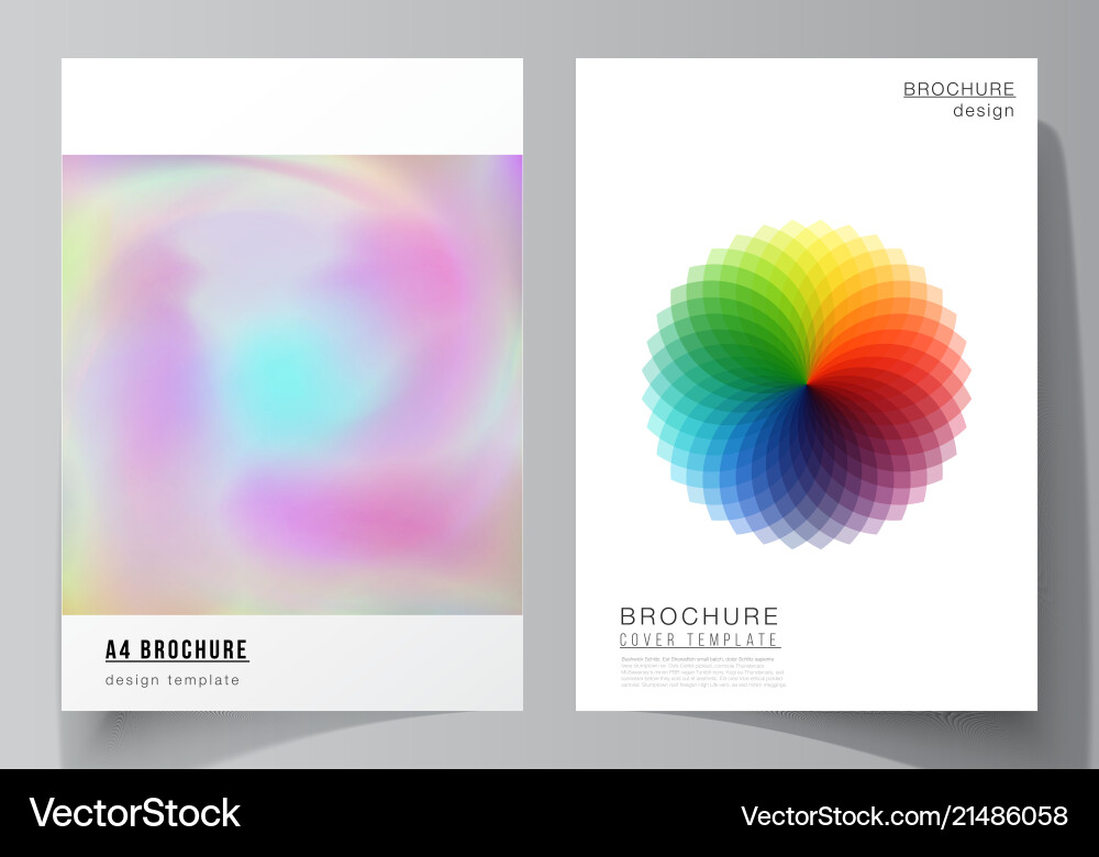 The layout of a4 format Royalty Free Vector Image