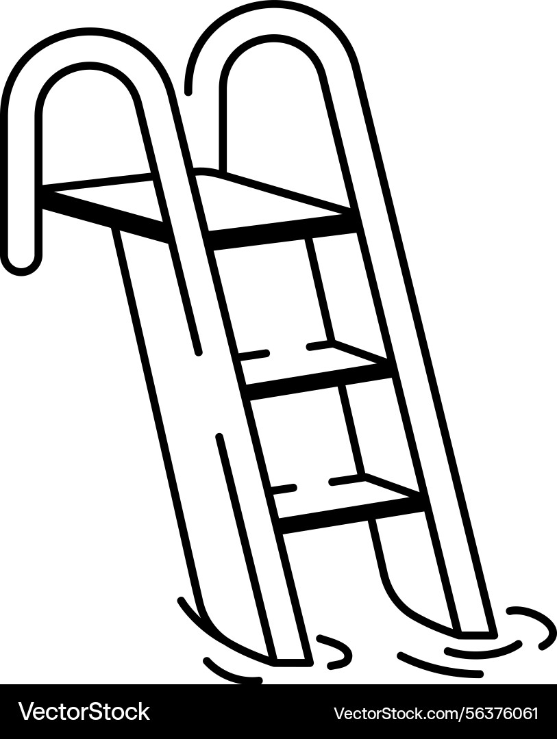 Diving Board with Ladder Vector Images (over 170)