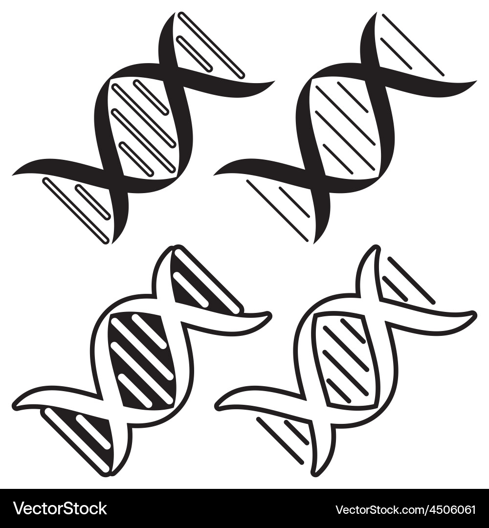 Dna molecule Royalty Free Vector Image - VectorStock