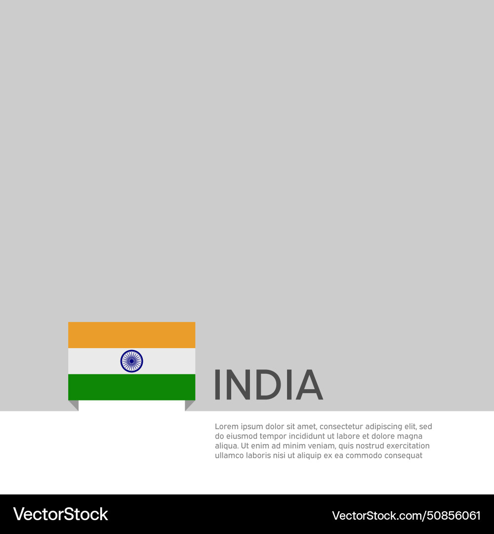 India flag background state patriotic indian Vector Image