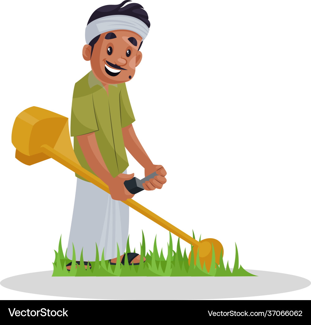 Gardener cartoon Royalty Free Vector Image - VectorStock