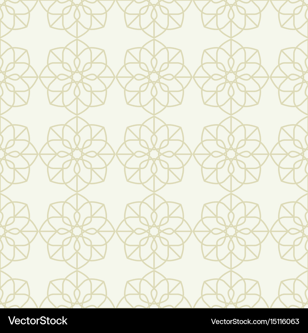 Islamic Geometric Pattern Royalty Free Vector Image