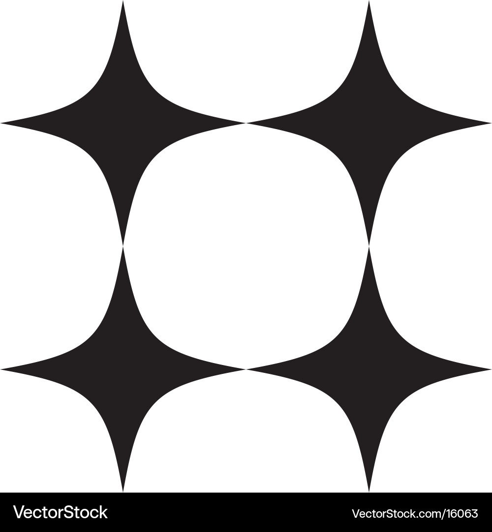 Mod stars Royalty Free Vector Image - VectorStock