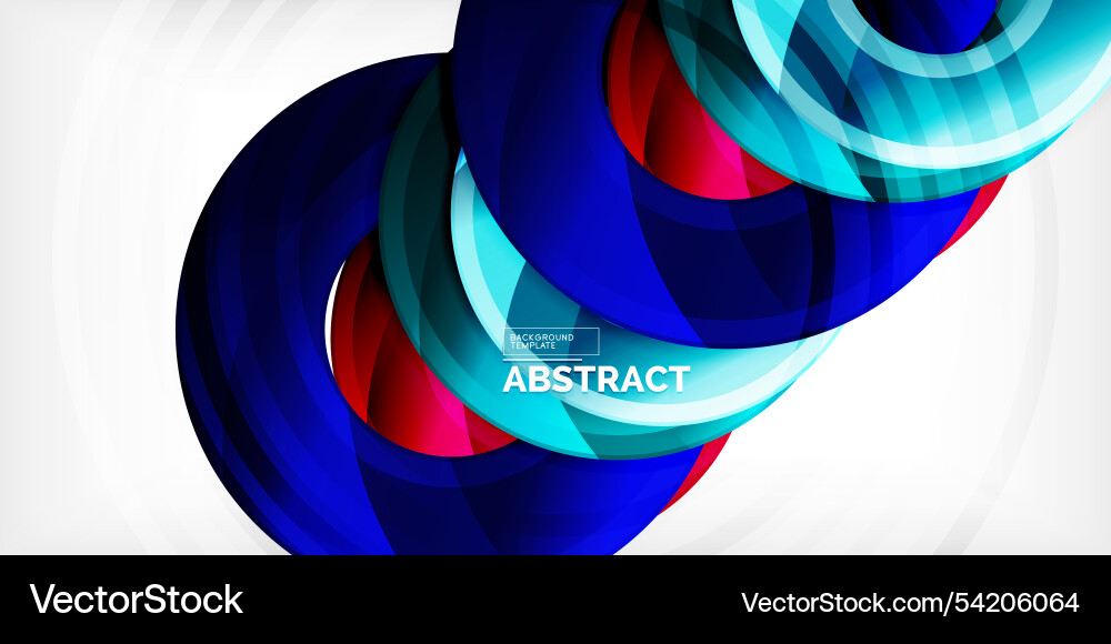 Circles round elements ring shapes premium Vector Image