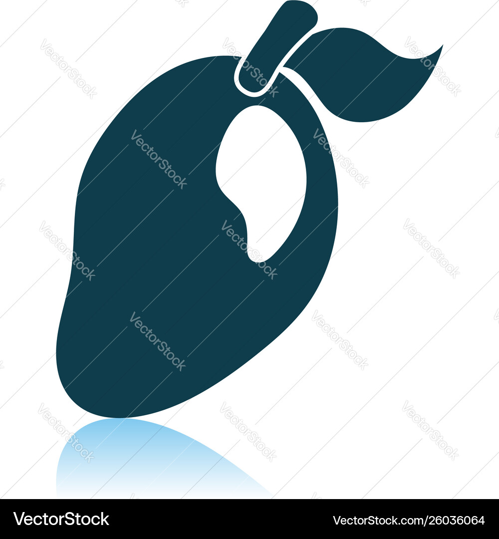 Icon of mango Royalty Free Vector Image - VectorStock