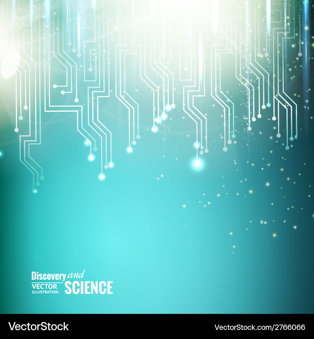 Color circuit Royalty Free Vector Image - VectorStock