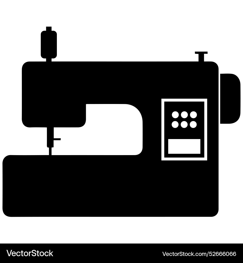 Sewing machine icon symbol design Royalty Free Vector Image