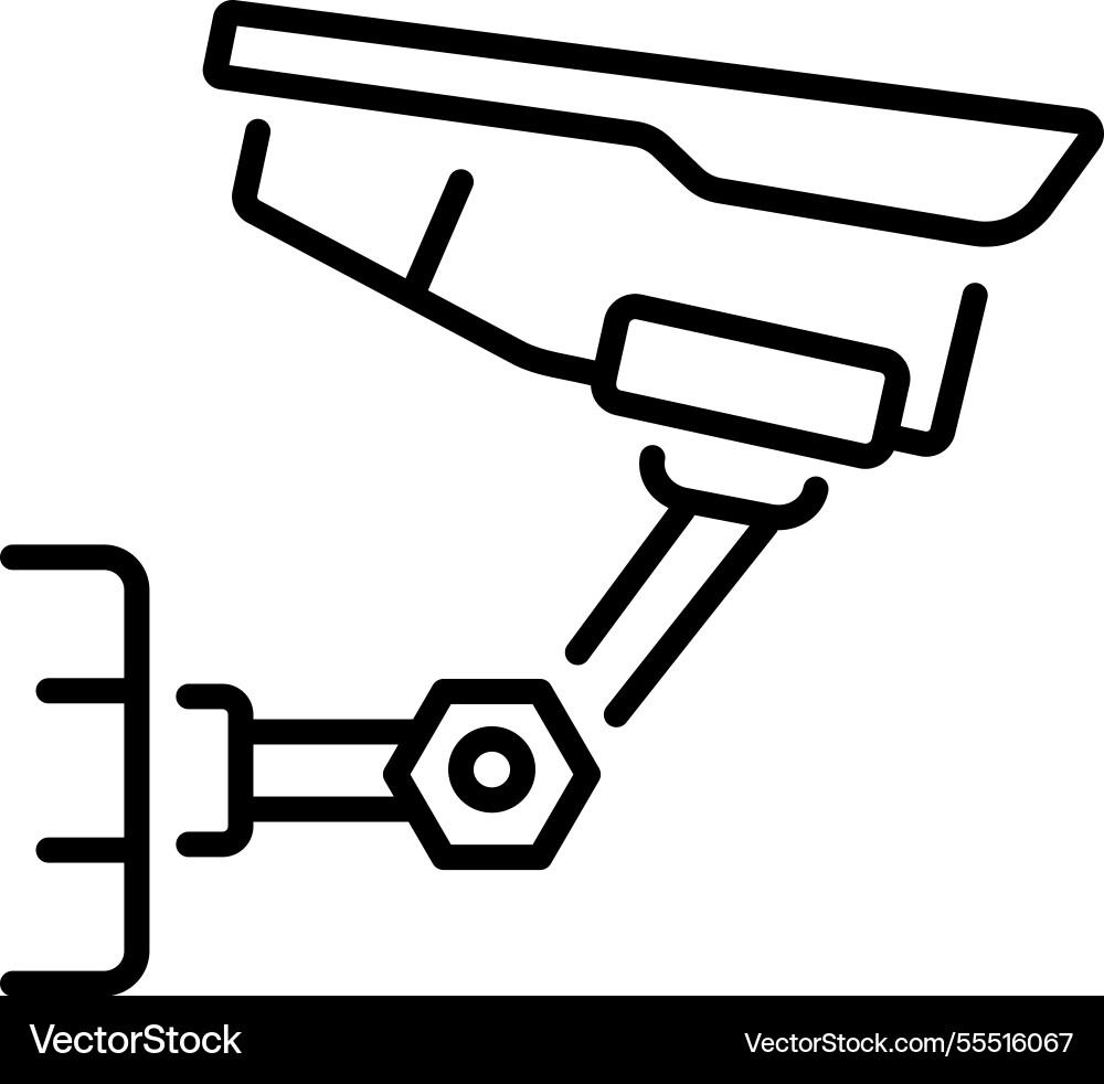 Cctv Royalty Free Vector Image - VectorStock