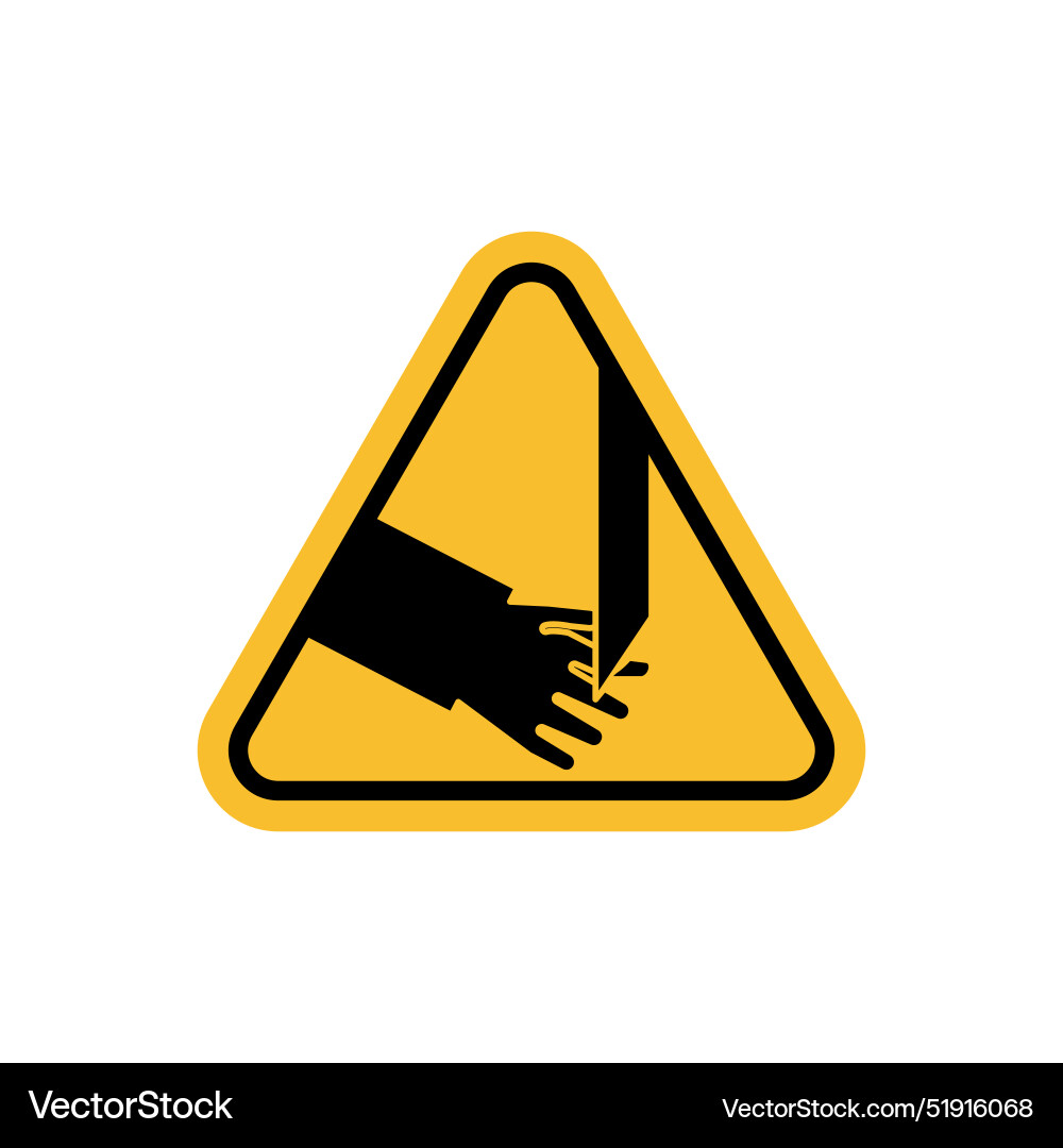 Safety hand icon set protective gear Royalty Free Vector