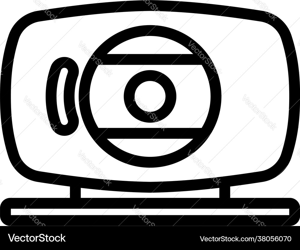 Webcam icon Royalty Free Vector Image - VectorStock