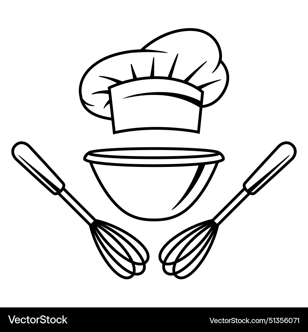 Kitchen utensils cooking tools Royalty Free Vector Image