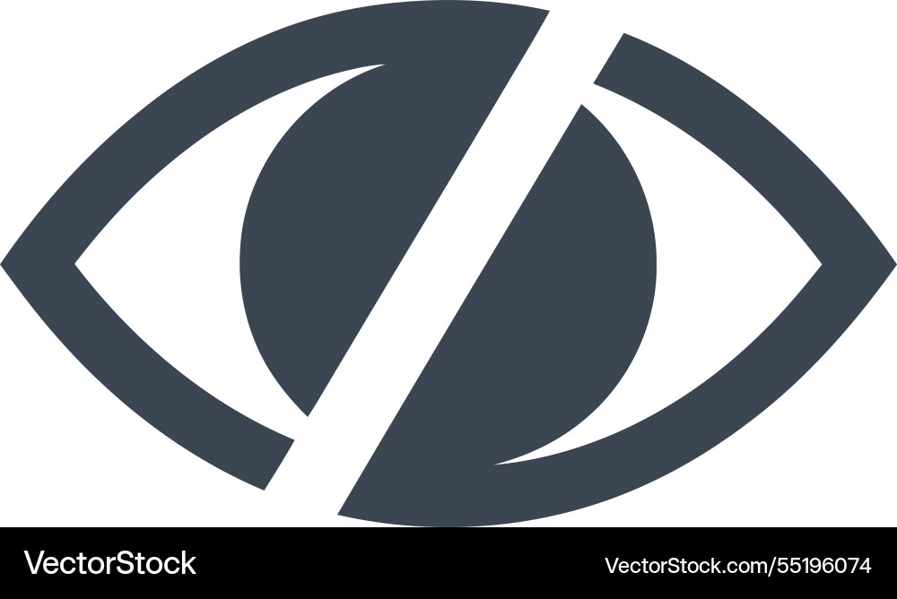 Eye hidden icon Royalty Free Vector Image - VectorStock
