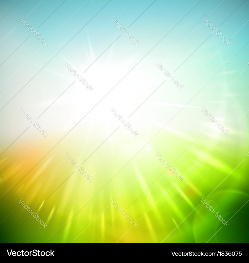 Spring abstract background Royalty Free Vector Image