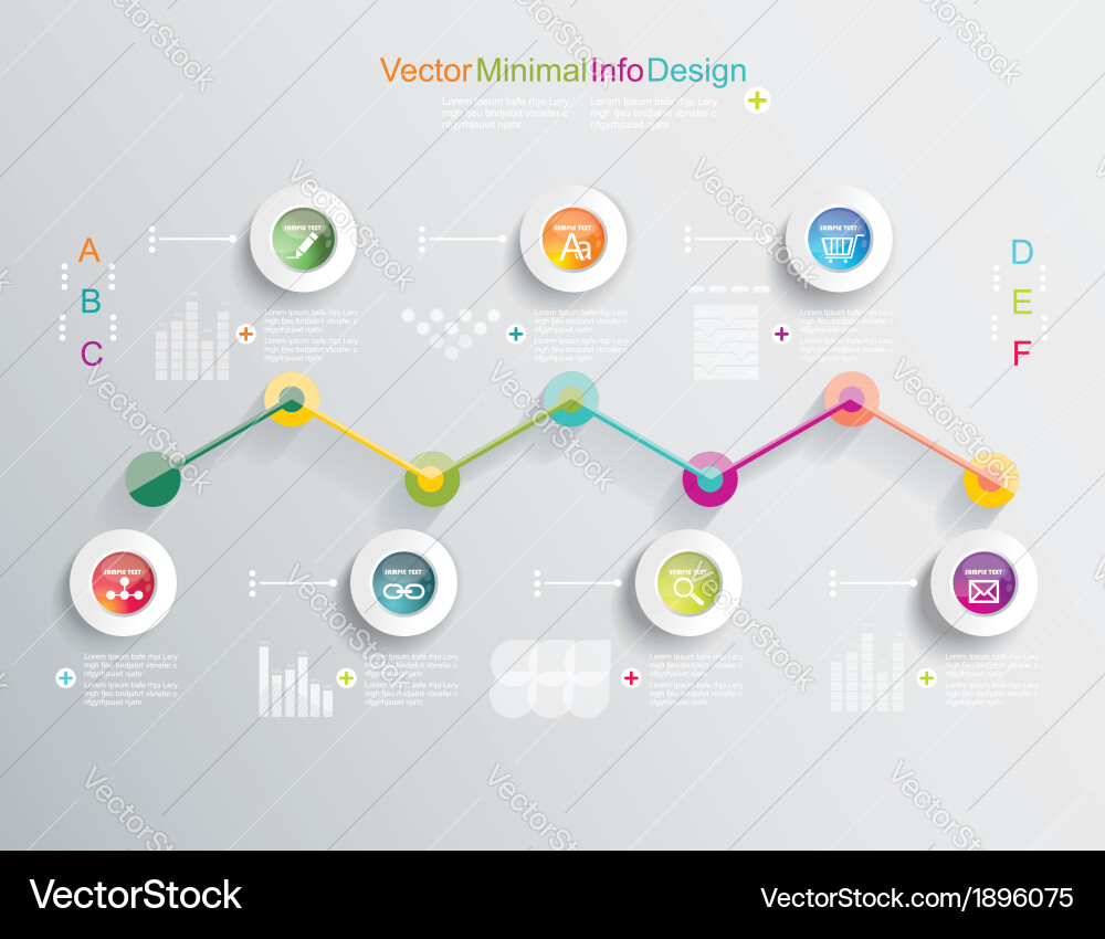 Timeline Diagram Set – Royalty-Free Vector | VectorStock