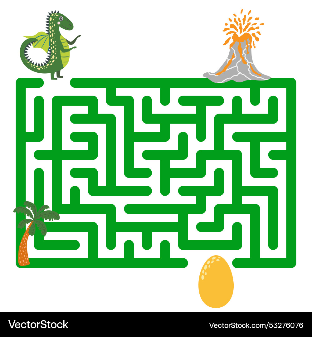 Children game labyrinth find a way out Royalty Free Vector