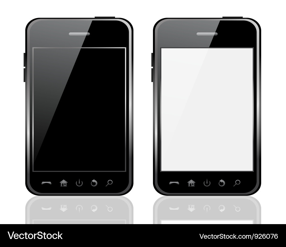 Mobile phone Royalty Free Vector Image - VectorStock
