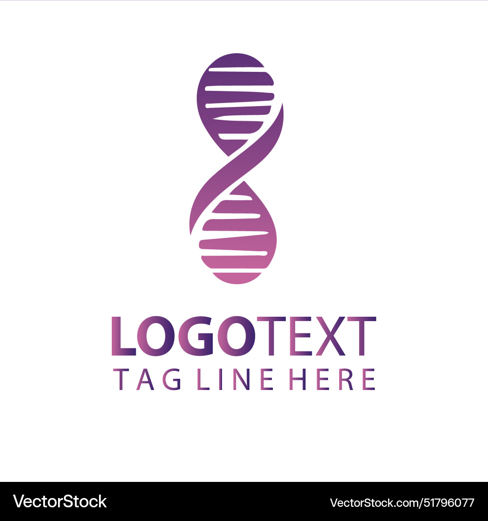 Biotech logo Royalty Free Vector Image - VectorStock