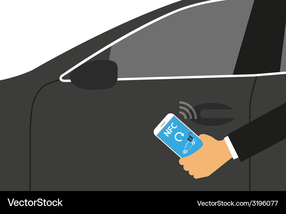Mobile access Royalty Free Vector Image - VectorStock