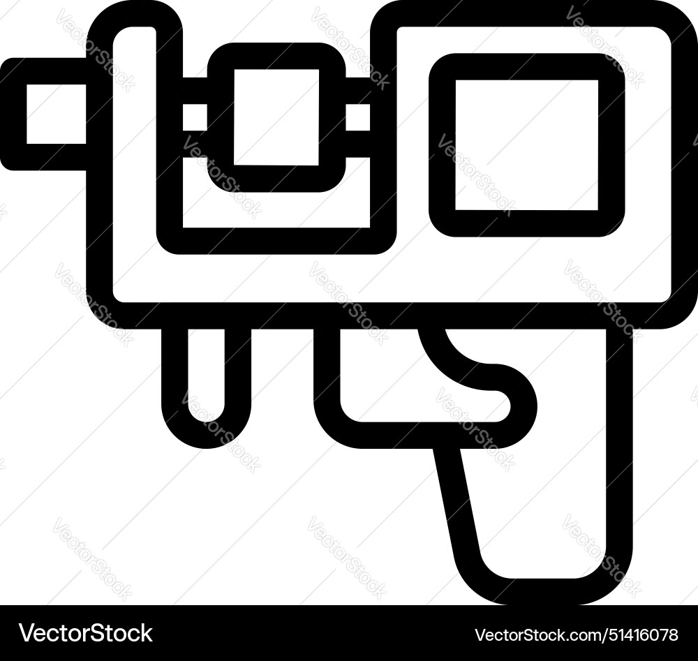 A handheld video camera Royalty Free Vector Image