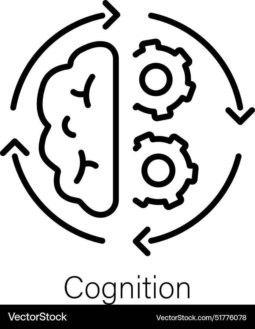 Cognition Royalty Free Vector Image - VectorStock