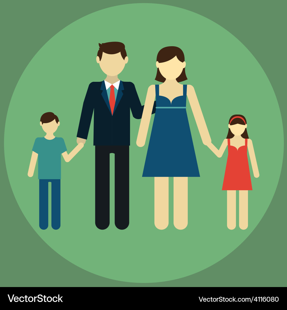 Family Royalty Free Vector Image - VectorStock